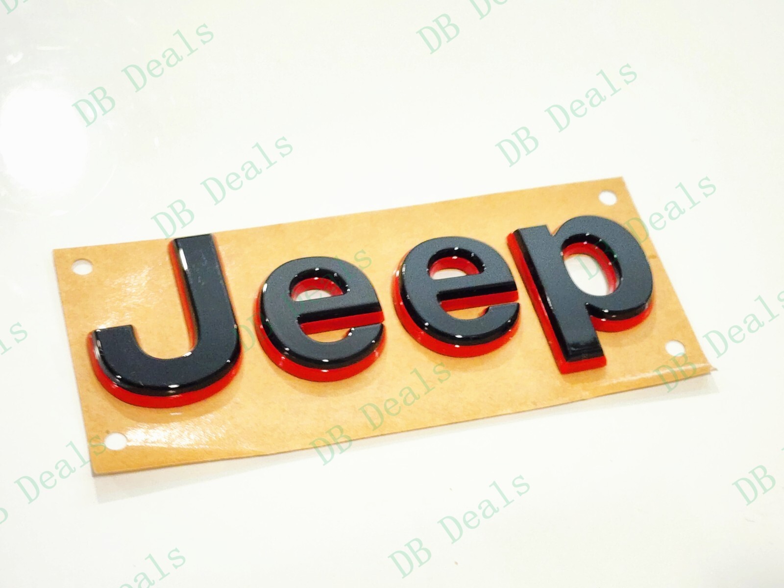 Black Red Front Rear Door 4x4 Laredo Emblem 2022+ Jeep Grand Cherokee ...