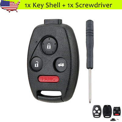 For 2006 2007 2008 2009 2010 2011 2012 Honda Civic EX Remote Key Fob ...