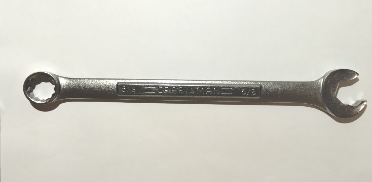 CRAFTSMAN PROFESSIONAL VA 47856 5/8" WRENCH USA | eBay