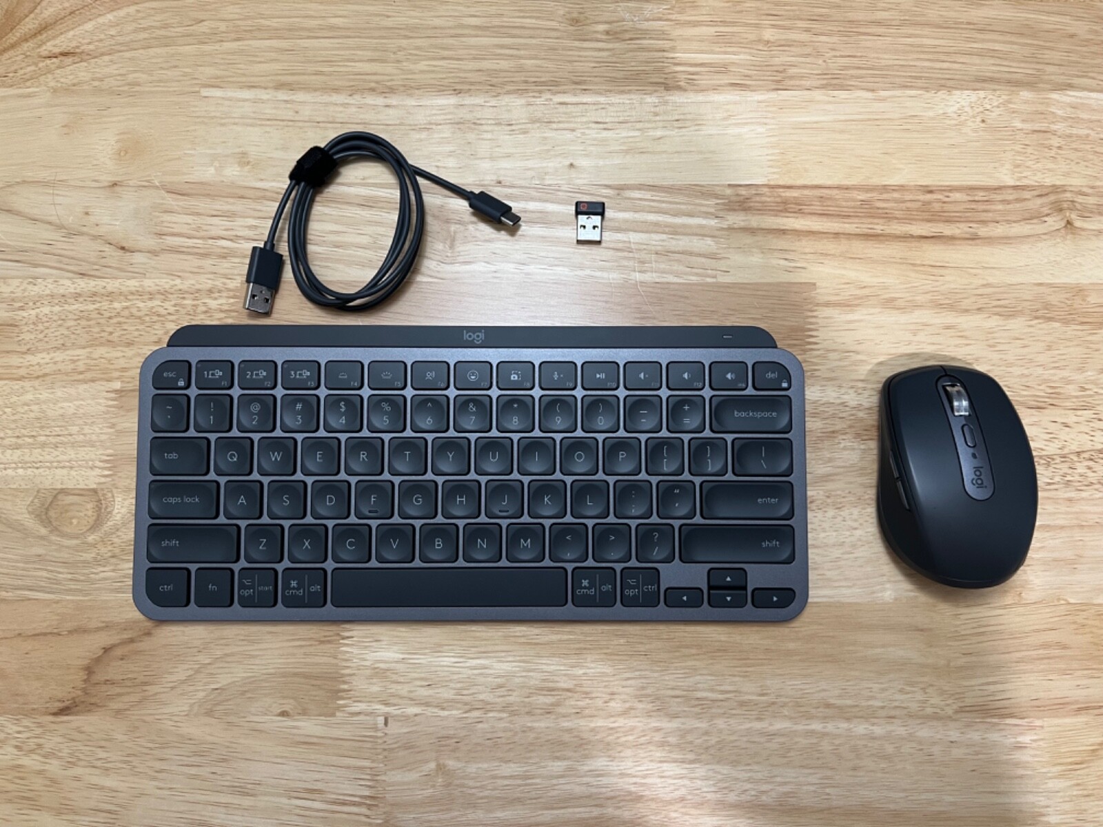 Logitech MX Keys Mini Combo for Business Wireless Keyboard & Mouse ...