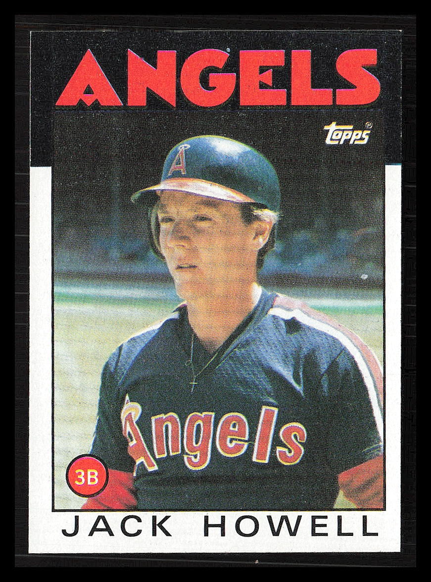 Jack Howell 1986 Topps #127 Angels | eBay