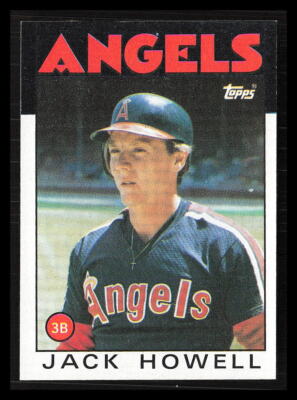 Jack Howell 1986 Topps #127 Angels | eBay