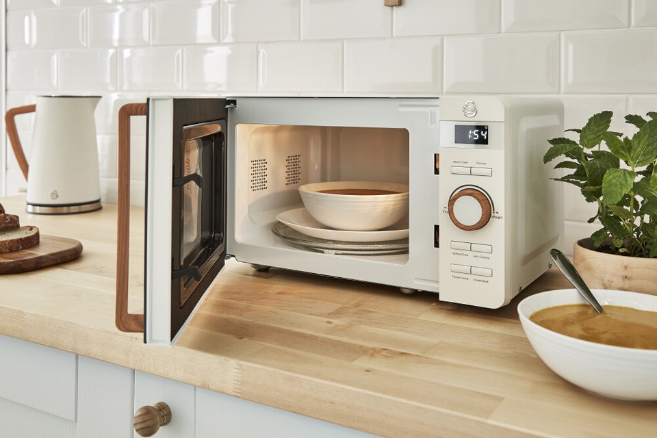 Swan Nordic Kettle 2 Slice Toaster Microwave & 3.5L Slow Cooker in ...