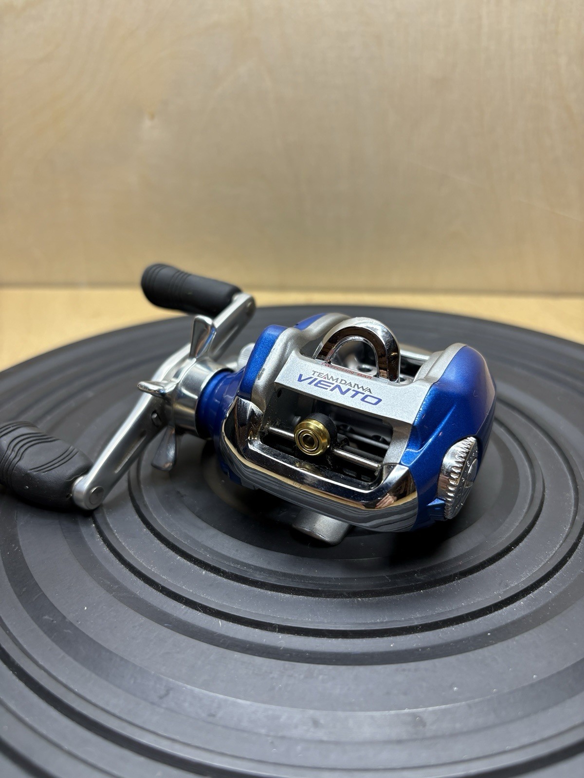 Team Daiwa Viento Casting Reel Bait Caster Blue - Twitchin Bar! Rare ...
