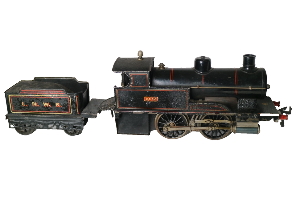 AC5033 : Early Bing Gauge 1 0-4-0 LNWR Live Steam Locomotive & Tender ...