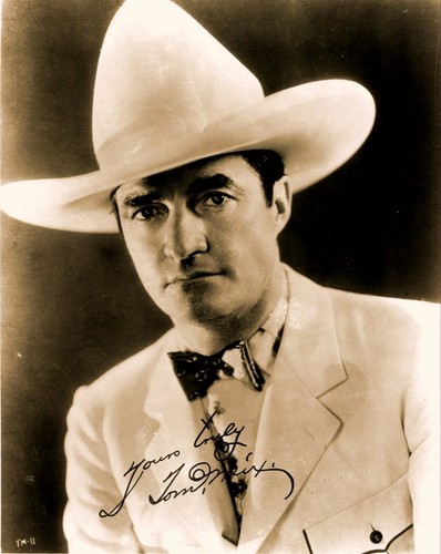 RARE STILL SIGNED TOM MIX | eBay