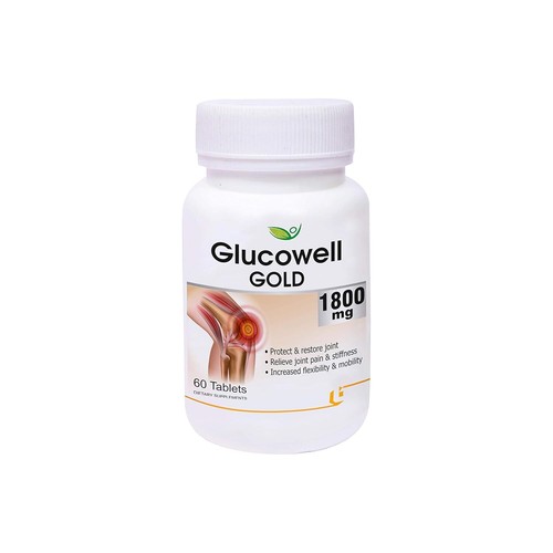 Biotrex Glucowell Gold Tablets, Pack Of 60 Tablets | eBay