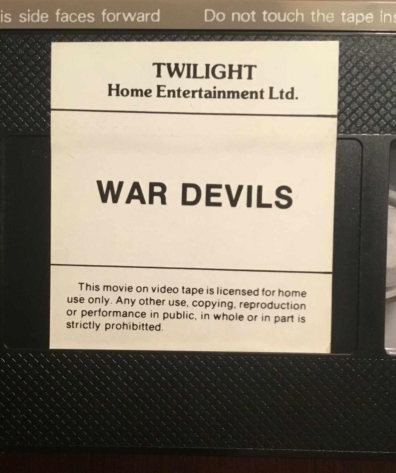 War Devils (VHS, 1969) Clamshell, Italian War Movie, WWII, Rare HTF OOP | eBay