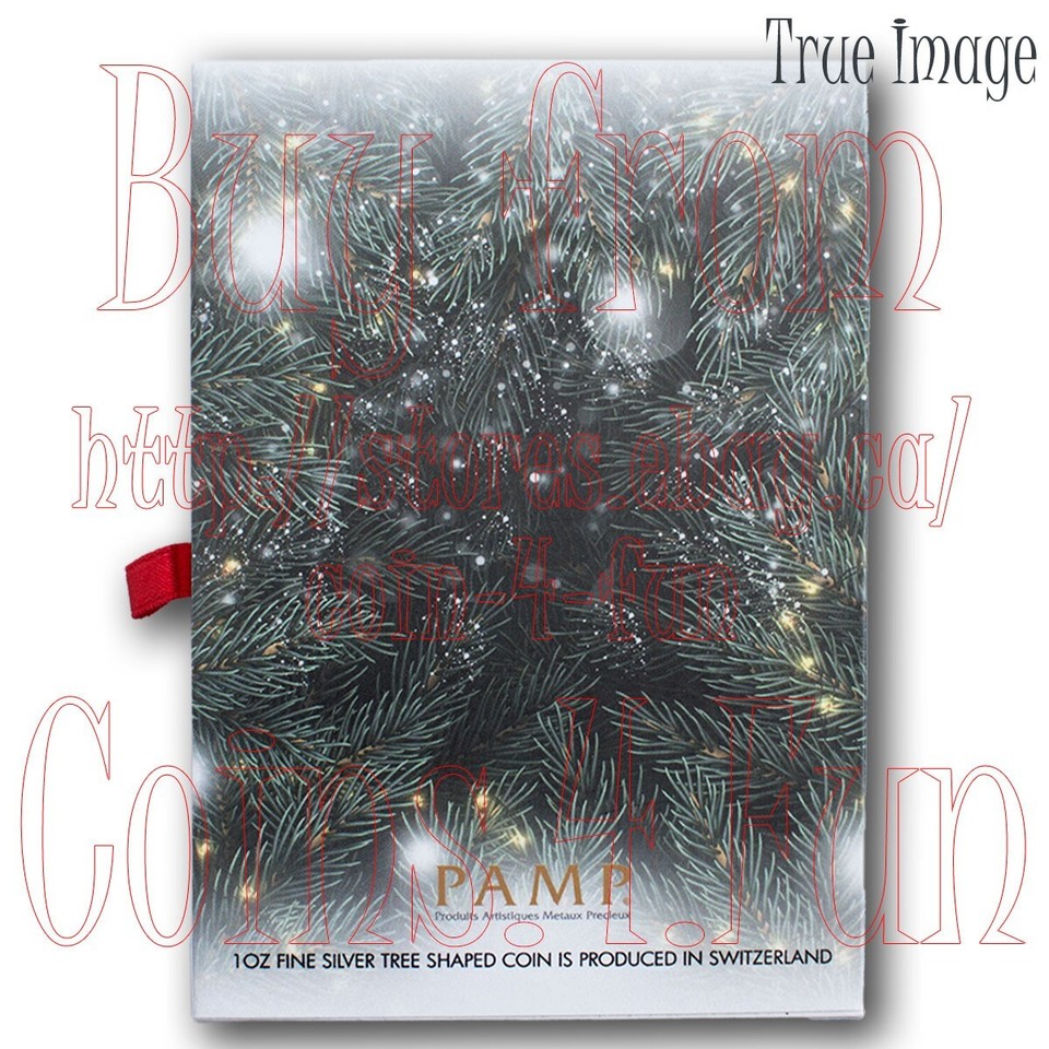 2022 - Holiday Tree - $2 Pure Silver Christmas Tree Coin Solomon ...