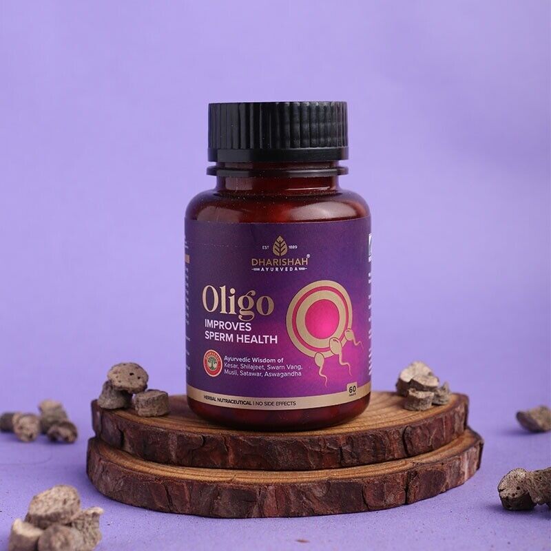 Oligo 60 Tablets Improves Sperm Health Pre Conception Support Fertility ...