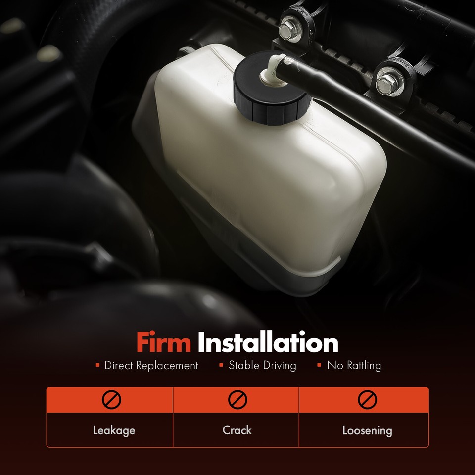 Universal Engine Coolant Recovery Kit with Basket and Cap and Overflow ...