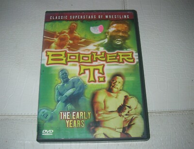 CLASSIC SUPERSTARS OF WRESTLING BOOKER T THE EARLY YEARS DVD MOVIE ...