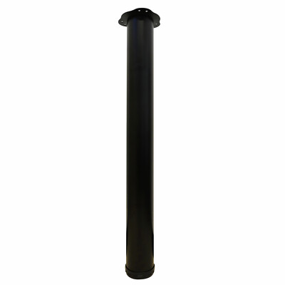 Adoored 76 x 710mm Black Round Adjustable Furniture Leg | eBay Australia