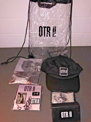 BEYONCE JAY-Z OTR II WORLD TOUR VIP Swag Bag ON THE RUN 2 Hat Pins ...
