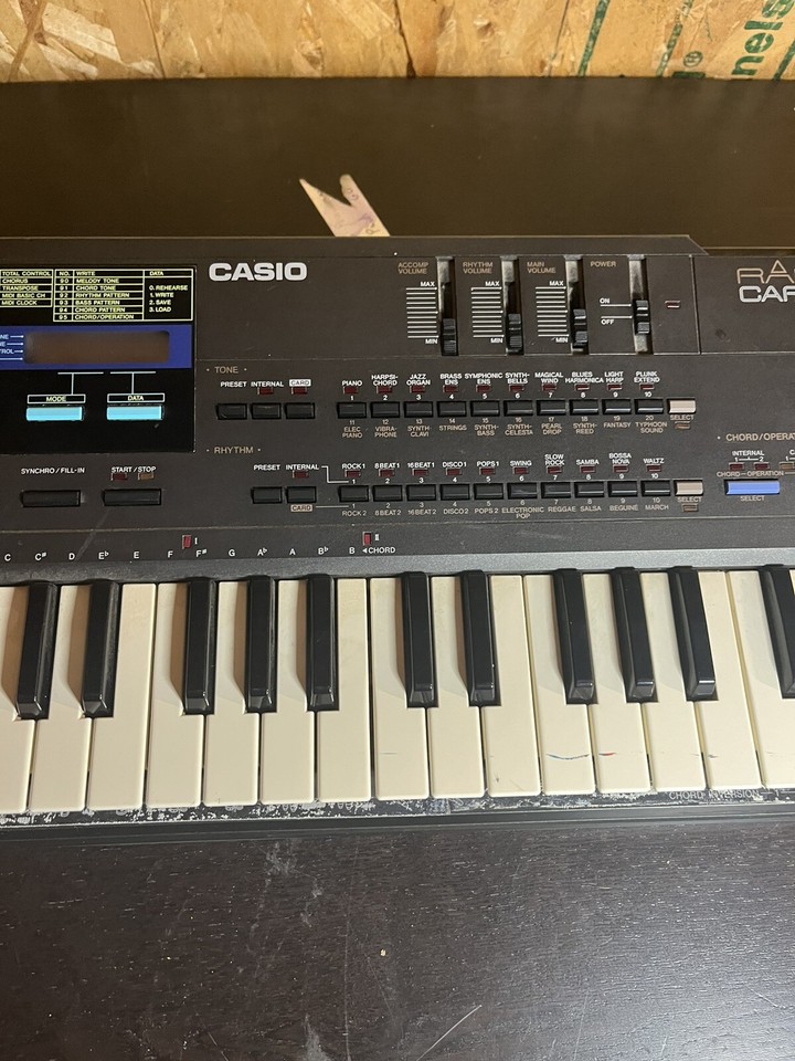 Casio HT-700 Synthesizer Keyboard Tested Works | eBay