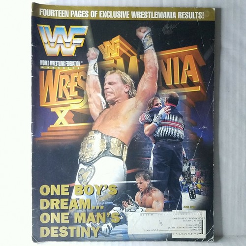 WWF World Wrestling Federation Magazine June 1996 Vol. 14 No. 6 ...