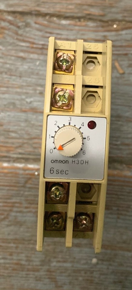 OMRON H3DH TIMER 6 SECOND TIMER 110/120V | eBay
