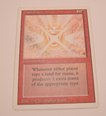 Mana Flare Revised Magic The Gathering MTG TCG 1994 NM | eBay