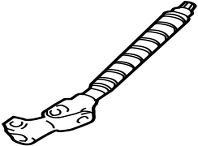 45203-35310 Toyota Shaft sub-assy, steering intermediate, no.2 ...