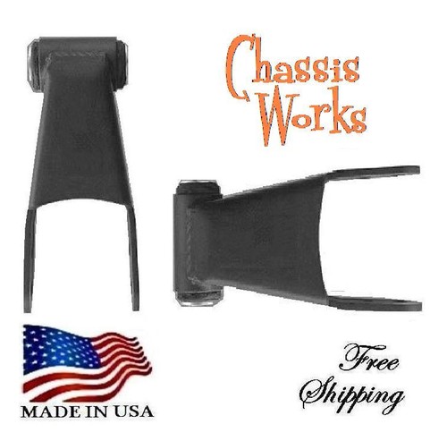 1965-1981 Ford F250 F350 LD 2" Drop Lowering Shackles Leveling Kit 2.5 ...
