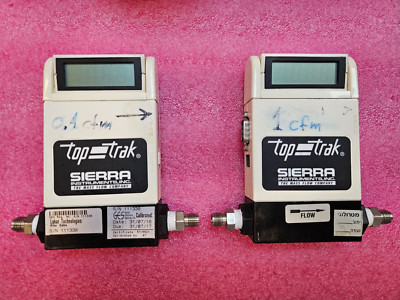 Sierra Instruments Top-Trak 820 Mass Flow Meter 822-2-ov1-pv1-v1 | eBay