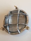 Industrial Bulkhead Light Wall Ceiling Silver Marine Aluminium Round ...