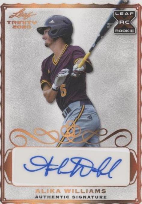 2020 Leaf Trinity - Autograph Alika Williams #A-AW1 (AU, RC) for sale ...