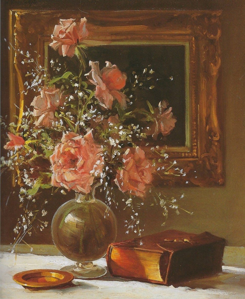 Helen Van Wyk Painting Flowers HelenVanWyk YouTube