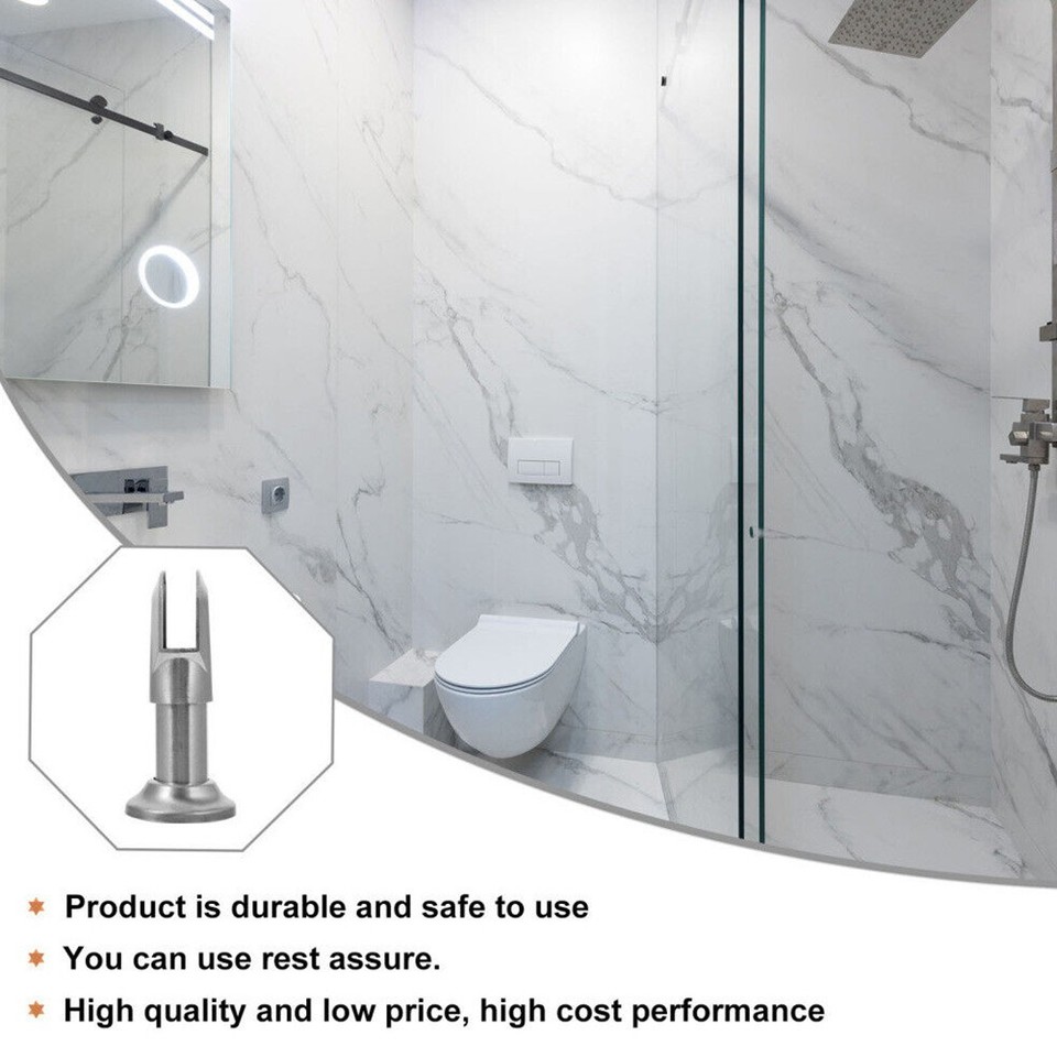 Long lasting Restroom Partition Brackets with Stainless Steel Stand ...