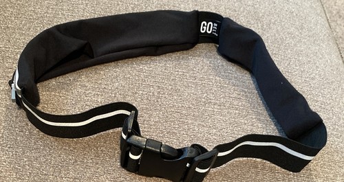 GO Belt Adjustable Reflective Running Walking Cycling One Size Black ...