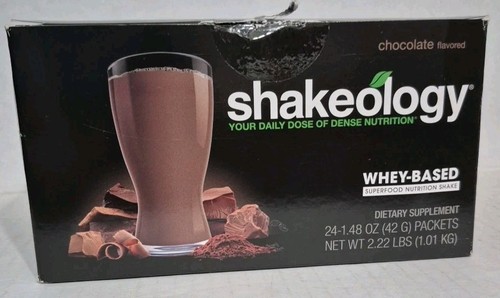 Shakeology Chocolate Box Of 24 Packets Expired | eBay