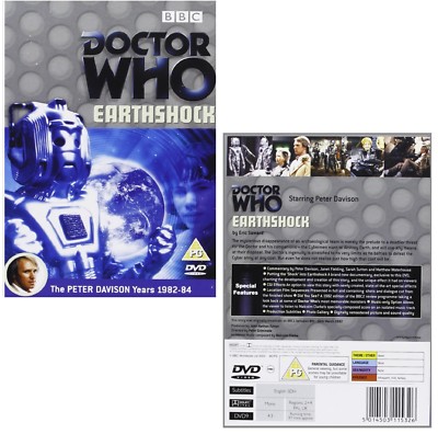 DR WHO 121 (1982) - EARTHSHOCK - TV Doctor Peter Davison - NEW Rg2 DVD ...