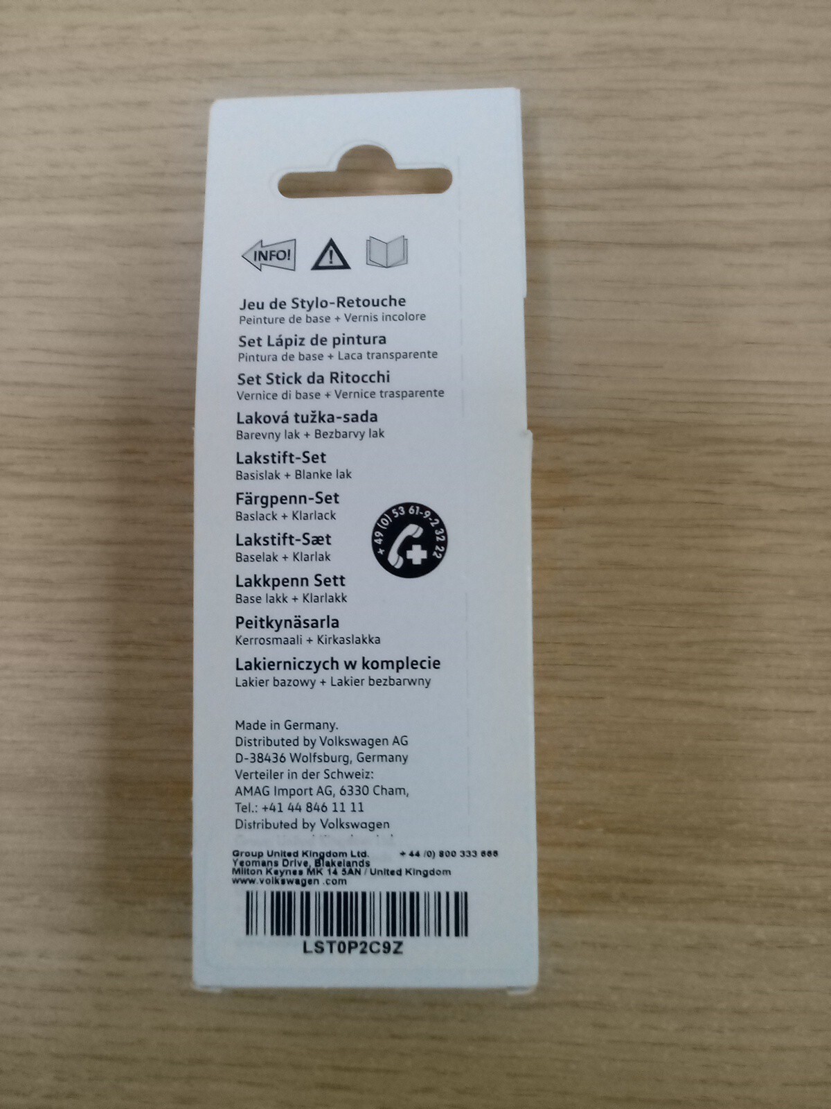 Genuine Volkswagen Touch up Paint Black Magic Lc9z C9z for sale online ...