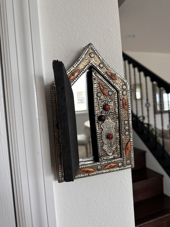 Moroccan Mirror Bone Inlay Mirror Wall Mirror Decorative Moroccan Bone ...