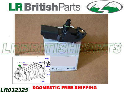 LAND ROVER MAP PRESSURE SENSOR 5.0L & 5.0L SC V8 & 3.0L SC V6 VDO ...