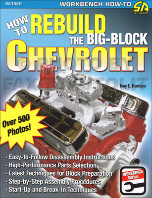 How to Rebuild Big Block Chevy 396 402 427 454 Chevrolet Engine 1965 ...