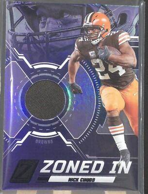 Nick Chubb Jersey Card