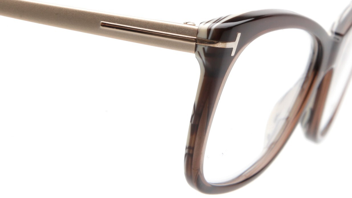 NEW TOM FORD TF5353 050 Brown Eyeglasses Frame 52-15-140mm B36mm Italy ...