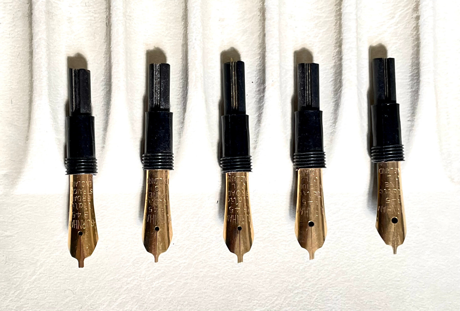 Burnham Calligraphy/Italic (B45,B48)/Esterbrook (J) Replacement Nibs ...