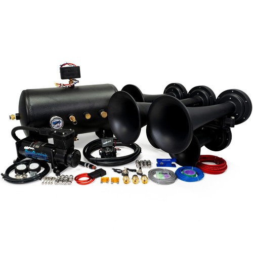 Nathan AirChime K5HA Real Train Horn Kit w/ HornBlasters 544K Onboard ...