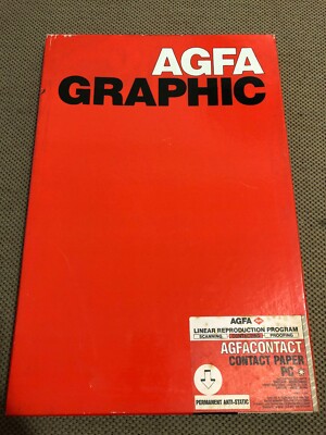 Agfa Graphic AGFACONTACT contact paper PC 100 count 3EEW3 30.5x40.7 CM ...
