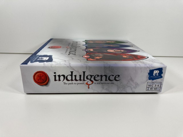 Indulgence Trick Taking Card Strategy Board Game Restoration Games ...