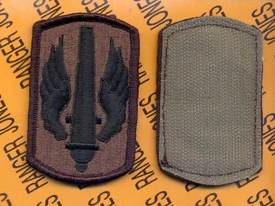 US ARMY 18th Field Artillery Fires Brigade FA OD Green & Black patch | eBay