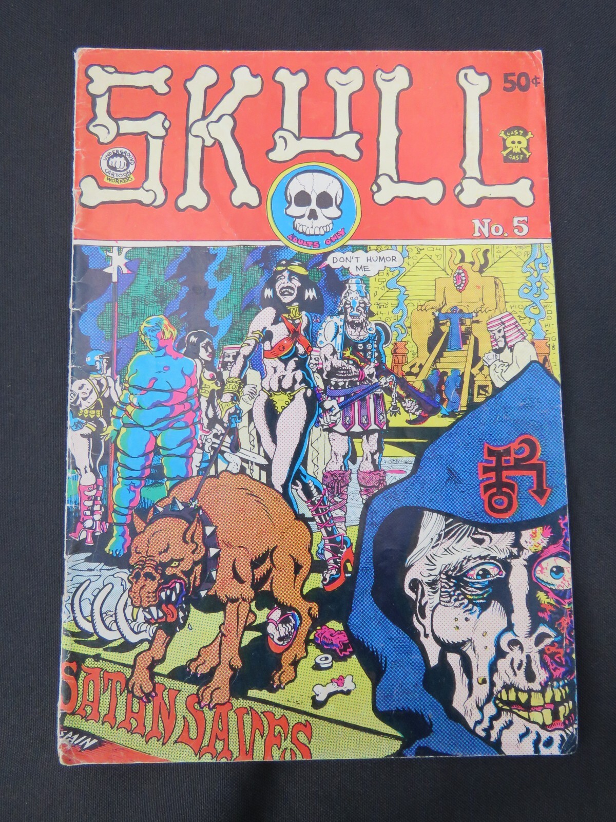 SKULL COMICS #5 Comix 1st printing Only One on Ebay! Gore Spain Jaxon ...