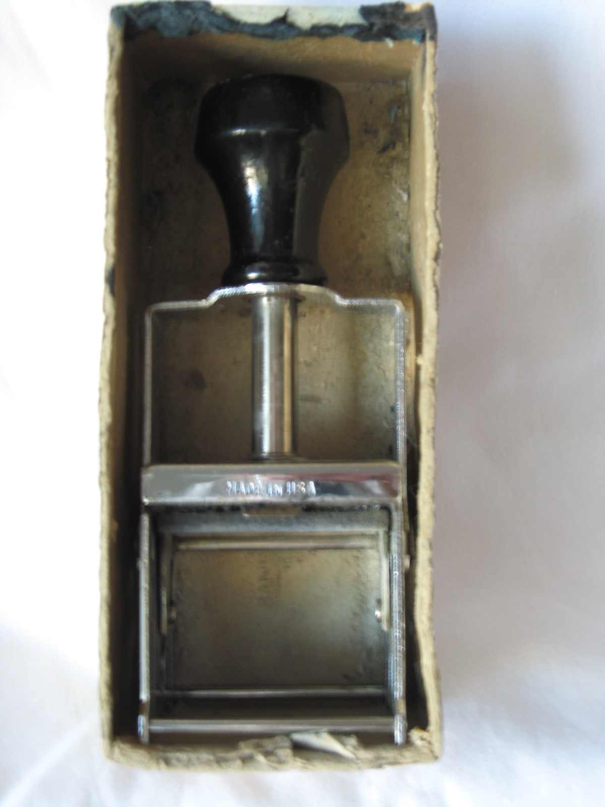 Check Endorsement Stamping Machine Vintage Eagle Zephyr Self Inking ...