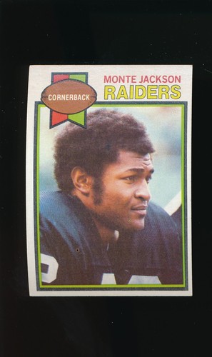 1979 Topps #392 Monte Jackson * Cornerback * Oakland Raiders * EX-MT/NM ...