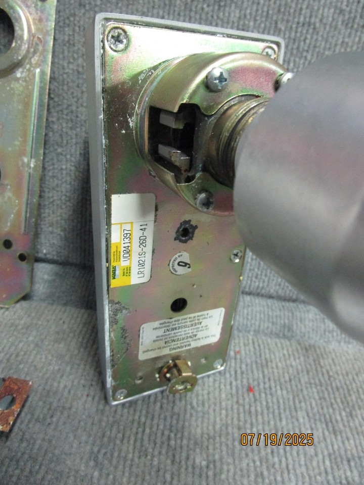 Kaba L1000-Series Door Cylindrical RH Combination Mechanical Lock ...