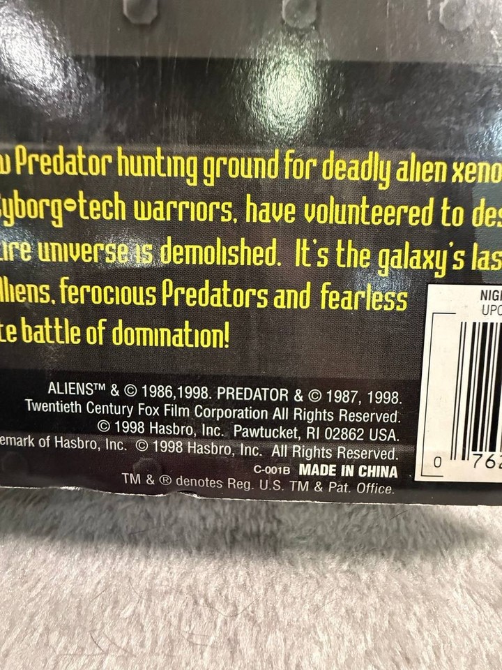 1998 Kenner Aliens Hive Wars Night Recon Predator Figure | eBay