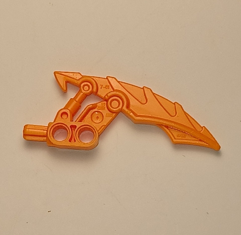 LEGO Bionicle Weapon Mahri Matoran Blade Orange 57563 | eBay
