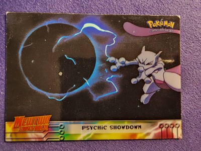 Pokémon TCG Psychic Showdown Pokemon Topps Mewtwo Strikes Back 33 Blue ...